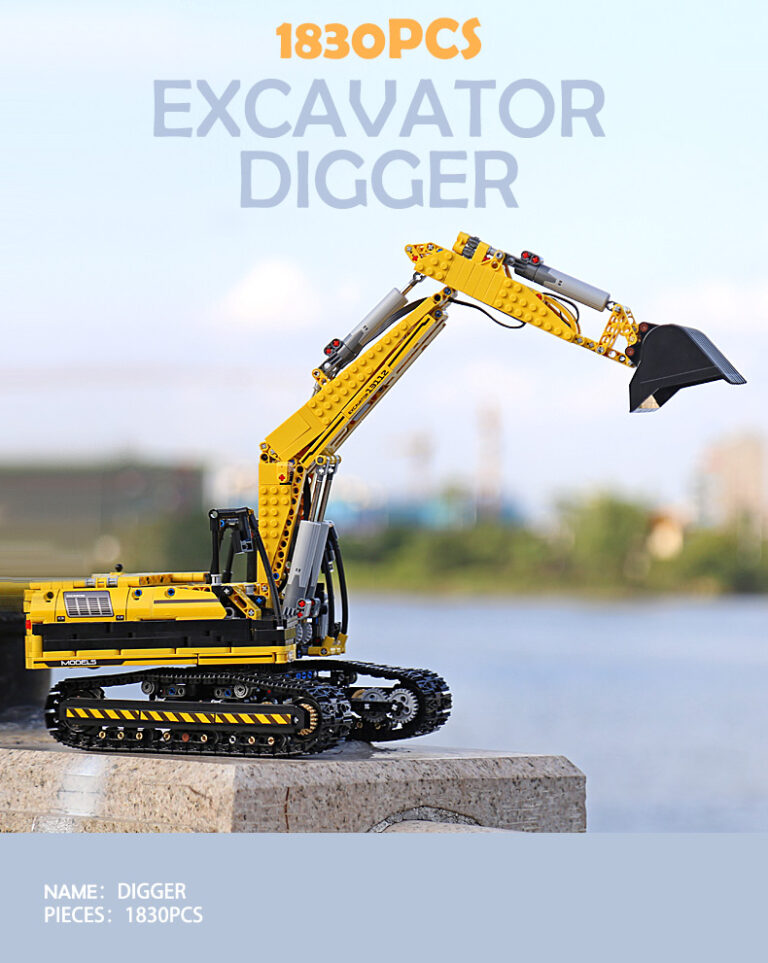 Mould King 13112 RC Excavator – Mould King UK Online Shop