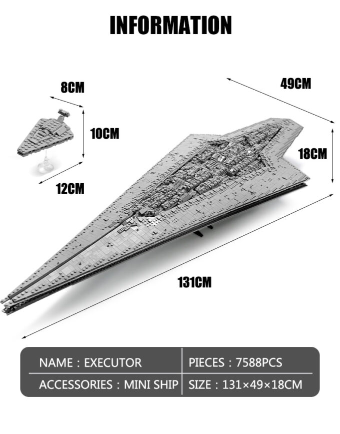 Mould King 13134 Executor class Star Dreadnought – Mould King UK Online ...