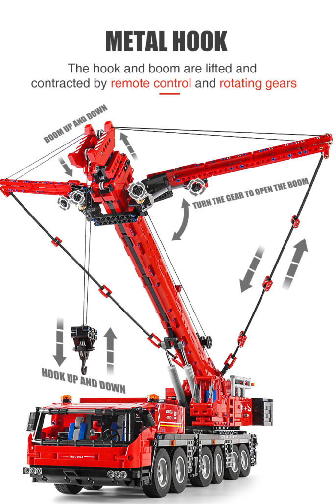 Mould King 17013 RC Grove GMK Crane – Mould King UK Online Shop