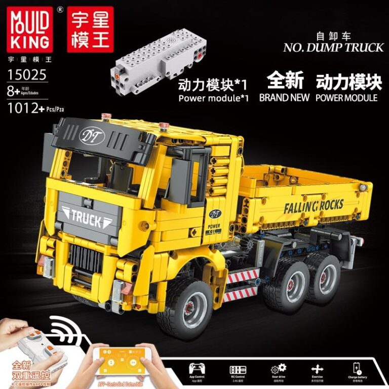 Mould King 15025 RC Dump Truck – Mould King UK Online Shop